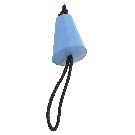 NovelBee 8 Piece of Universal Kayak Scupper Plug with Lanyard Fits 3/4" to 1.5" scuppers or scupper Holes (8-Pack,Light Blue)