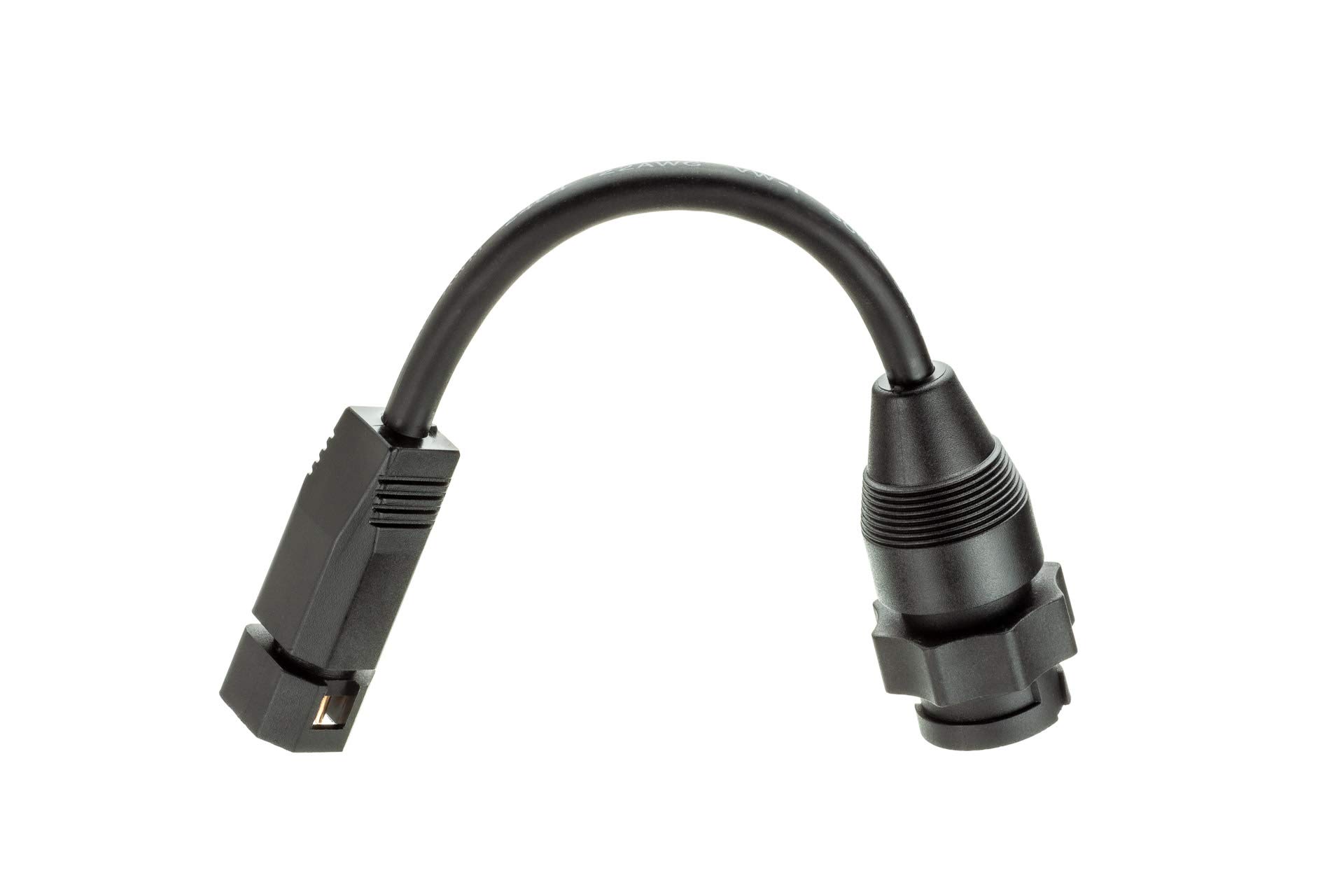 Motorguide Tour Series Sonar Ready Vexilar 3-Pin Sonar Adapter, Blue and Gray Finish