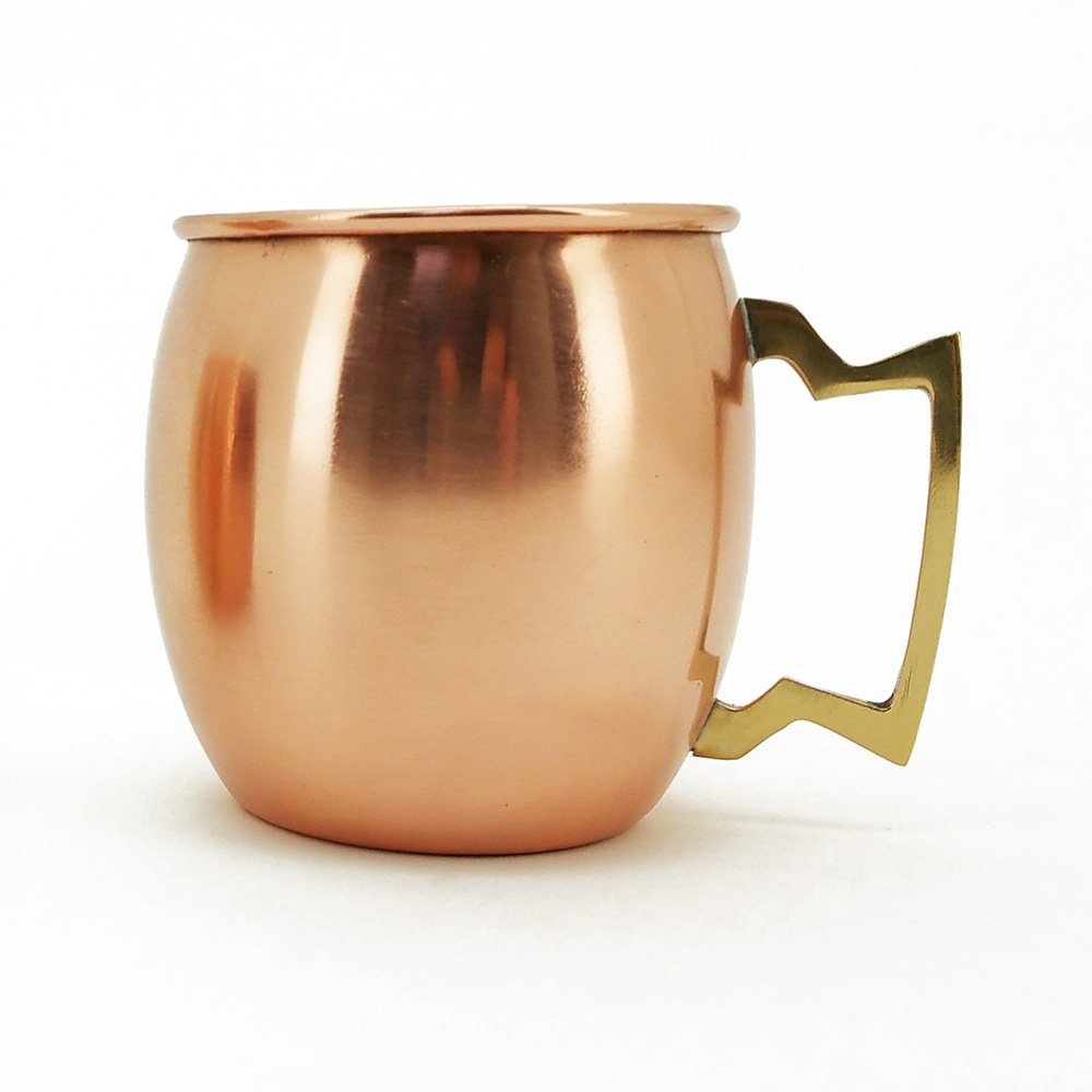 Set of 4 Modern Home Authentic 100% Solid Copper Moscow Mule Mug - Handmade in India