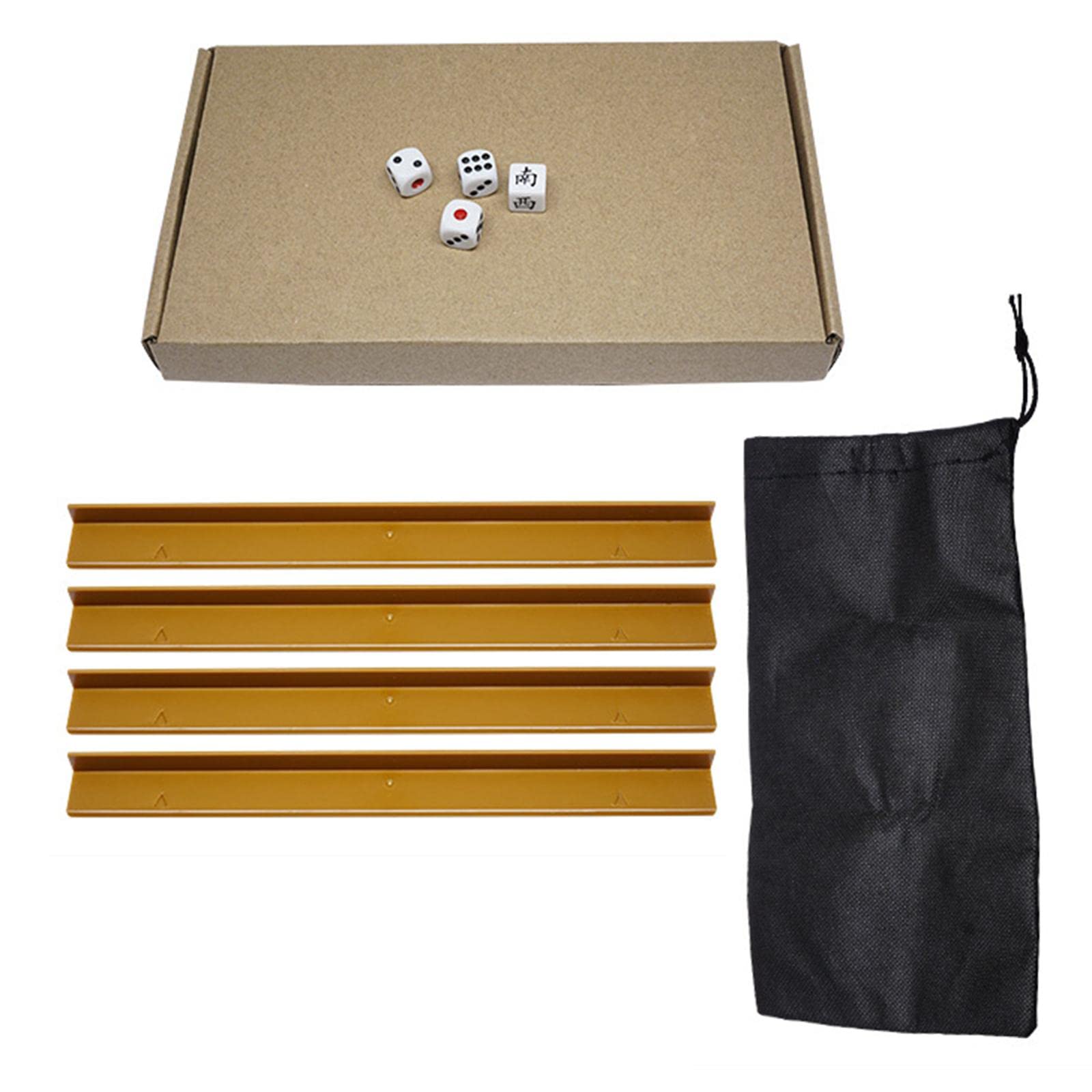 Vaveren Traditional Chinese Mahjong Game Set Chinese Version Game, Board Game Classic Tiles Games for Chinese Game Play Birthday Gifts