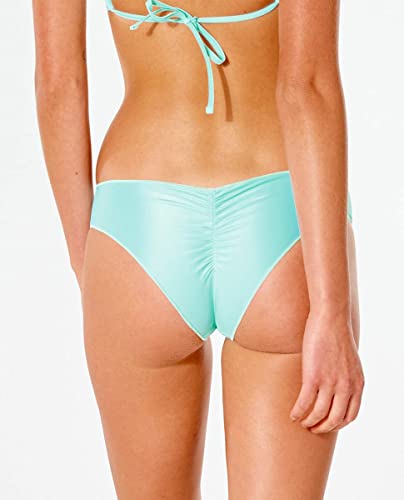 Rip Curl womens Classic Surf Eco Cheeky Coverage Bikini Bottoms, Light Aqua, Medium US