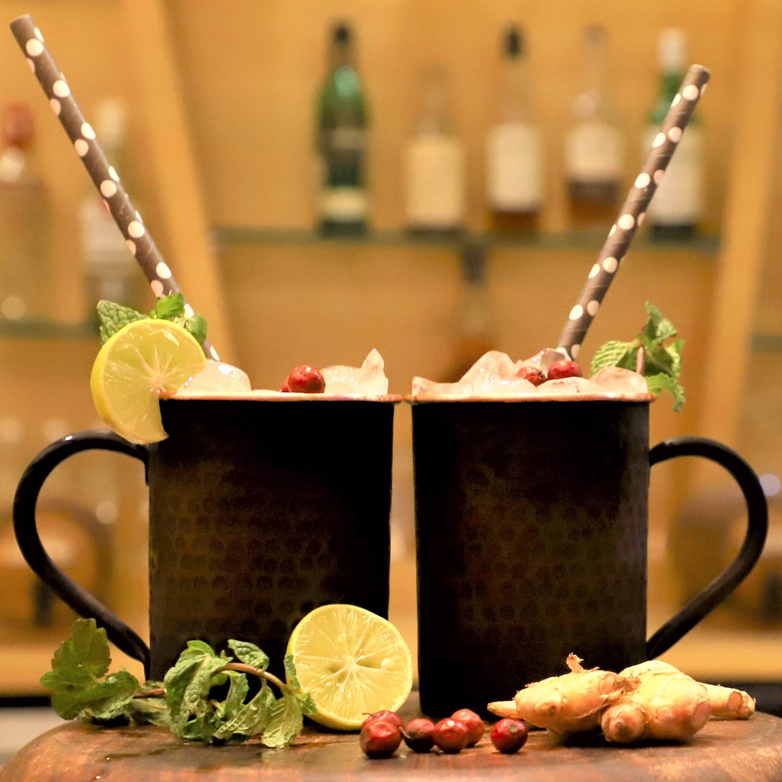 Staglife 16 Oz Black Diamond Moscow Mule Copper Mugs for Men [Set of 2] 16 Oz Moscow Mule Copper Mugs [Set of 2]