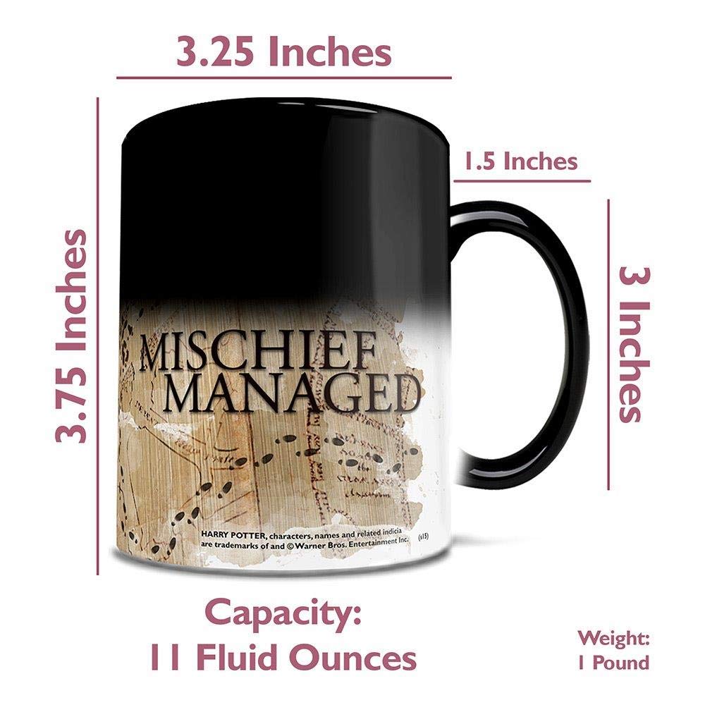 Morphing Mugs Star Wars – Obi Wan & Darth Vader – Obi Wan's Final Battle – Thomas Kinkade Studios - One 11 oz Color Changing Ceramic Mug – Image Revealed When HOT Liquid Is Added!