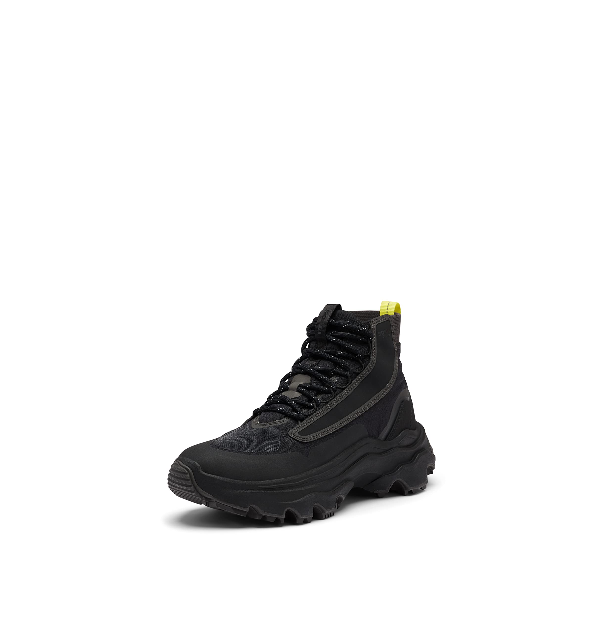 Sorel Women's Kinetic Breakthru Venture Mid Waterproof Shoe - Black, Jet - Size 8