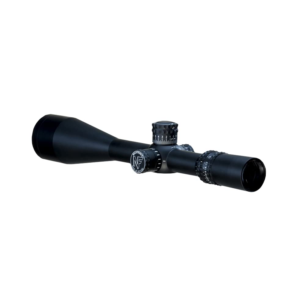 NIGHTFORCE NXS 8-32x56mm F2 30mm Tube Black Hunting Gun Scope - ZeroStop Parallax Adjustable Second Focal Plane Long-Range Shooting Scope, Moar - 20 MOA Reticle (C437)