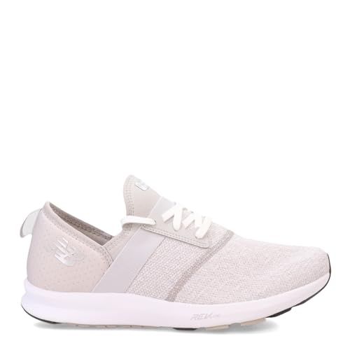 New Balance Women's FuelCore Nergize V1 Sneaker, White/Grey, 7.5 Wide