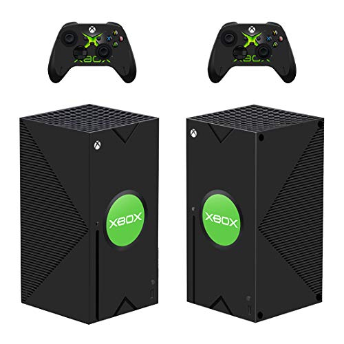 Protective Vinyl Skin Decal Cover for X-box-Series-X Console Wrap Sticker Skins with Two Free Wireless Controller Decals Paysage Color (only fit X-box-Series-X )