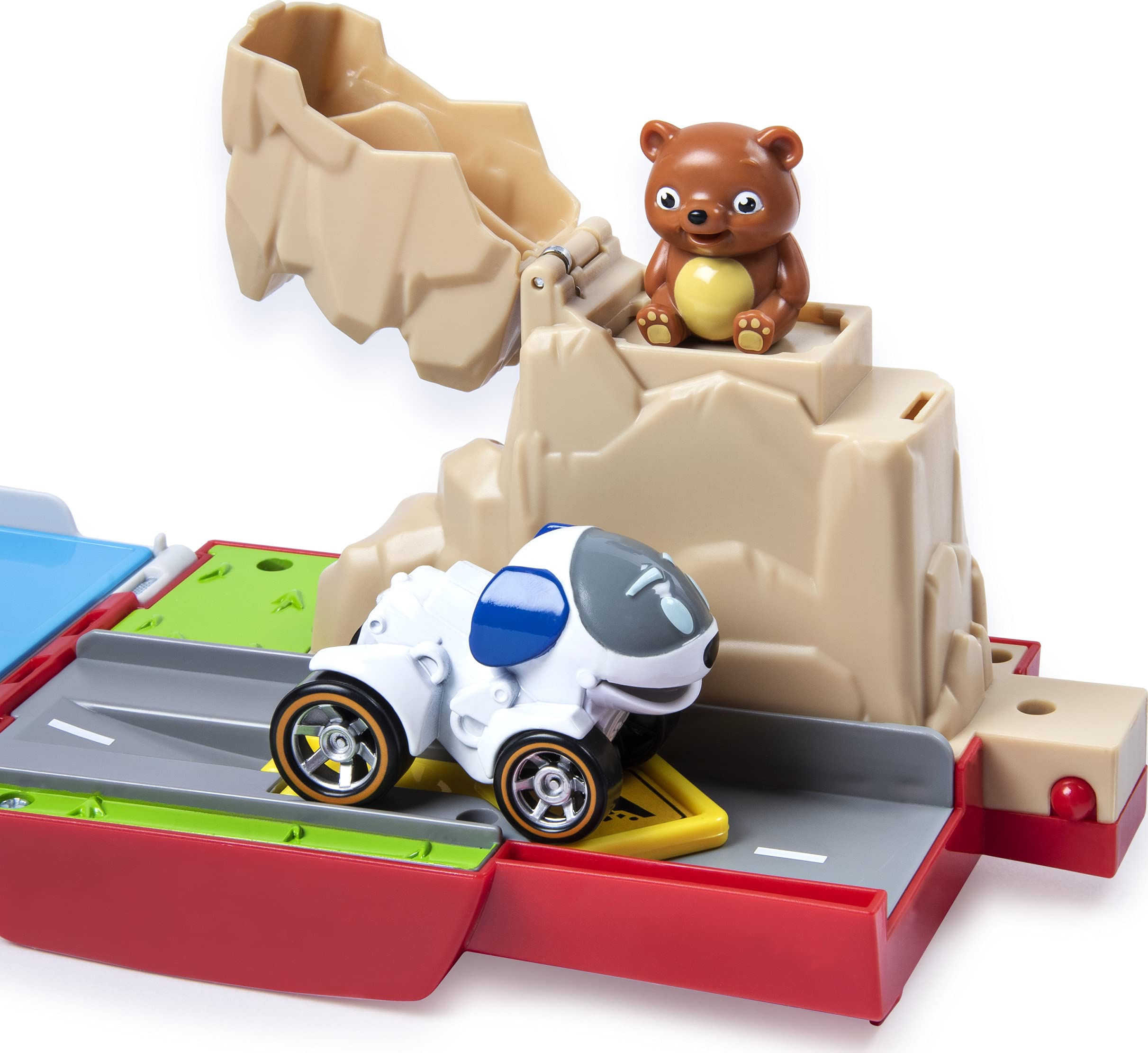 Paw Patrol, Launch’n Haul PAW Patroller, Transforming 2-in-1 Track Set for True Metal Die-Cast Vehicles