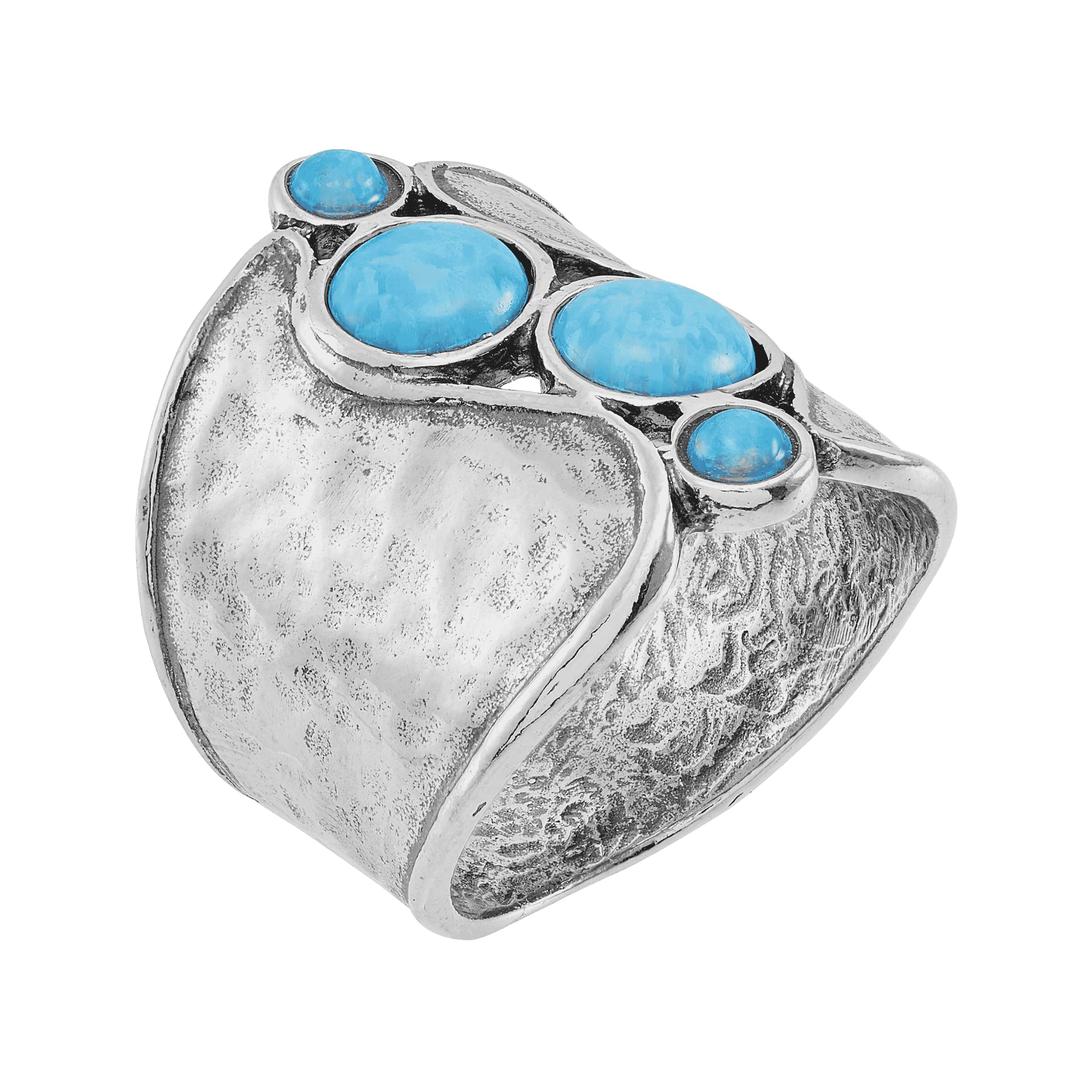 Silpada 'Dreamy Waves' Opal Band Ring in Sterling Silver, Size 9, Size 9