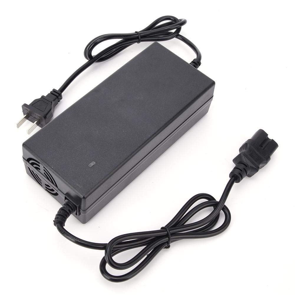 REOUG Scooter Charger,24V 20A Plastic Portable Lithium Battery Charger for Electric Scooter Bicycle Output DC29.4V 3A US Plug 100-240V()