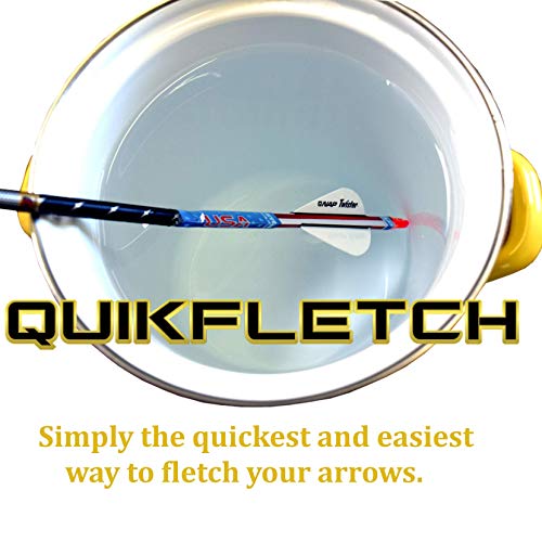 New Archery Products Quikfletch W/G/G Twister Fletch for Crossbow (3-Pack), 3-Inch
