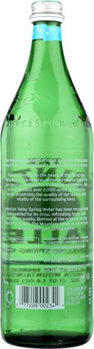 Mountain Valley Spring Water Sparkling Water in Glass, 33.8 oz