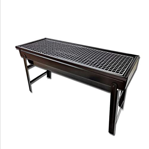 Xicennego Portable Charcoal Grill Outdoor Grill With Handle Foldable BBQ Grill For Picnic Beach Terrace Backyard Barbecue(Large)
