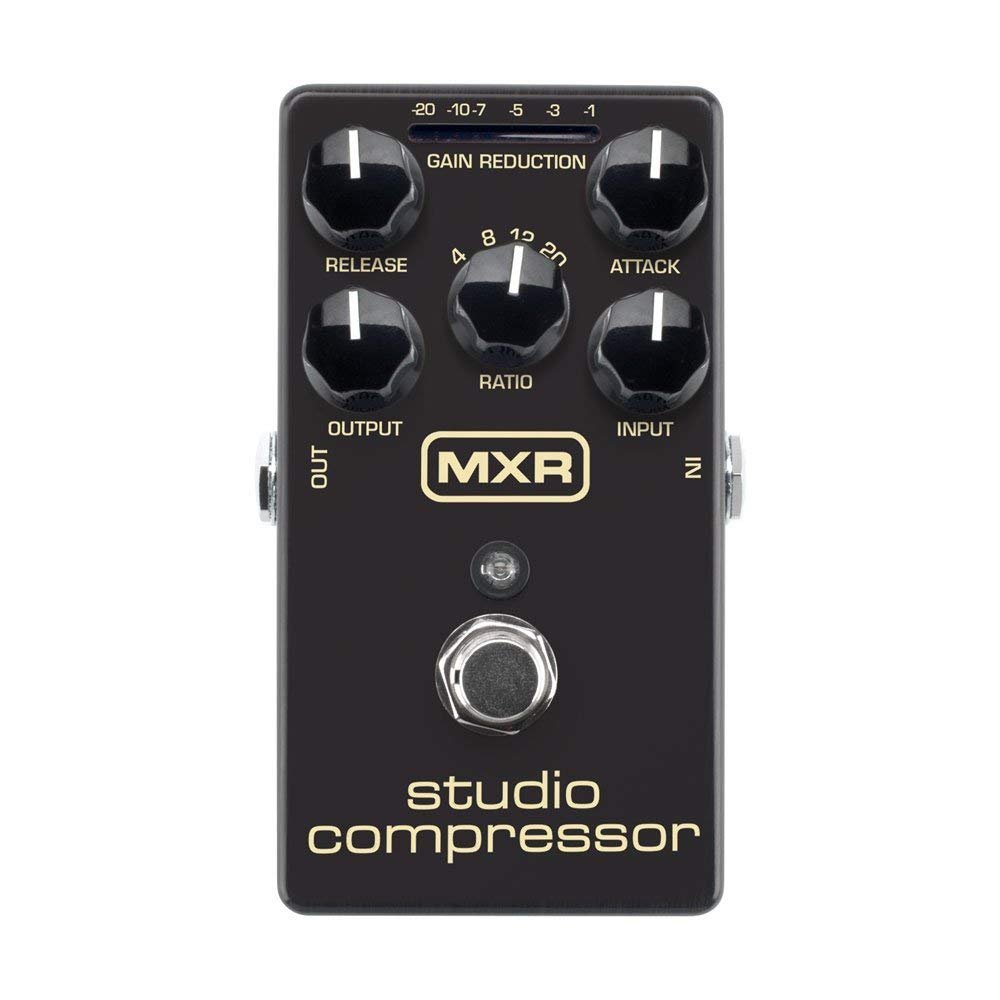 MXR M76 Studio Compressor Analog Guitar Effect Pedal + Cables