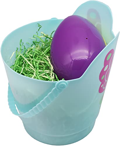 Set of 5 Assorted Animal Themed Easter Baskets - 6.25" Tall x 7.25 Wide - Great for Egg Hunts, Treat Baskets, Photo Props, and So Much More! (Set of 5)