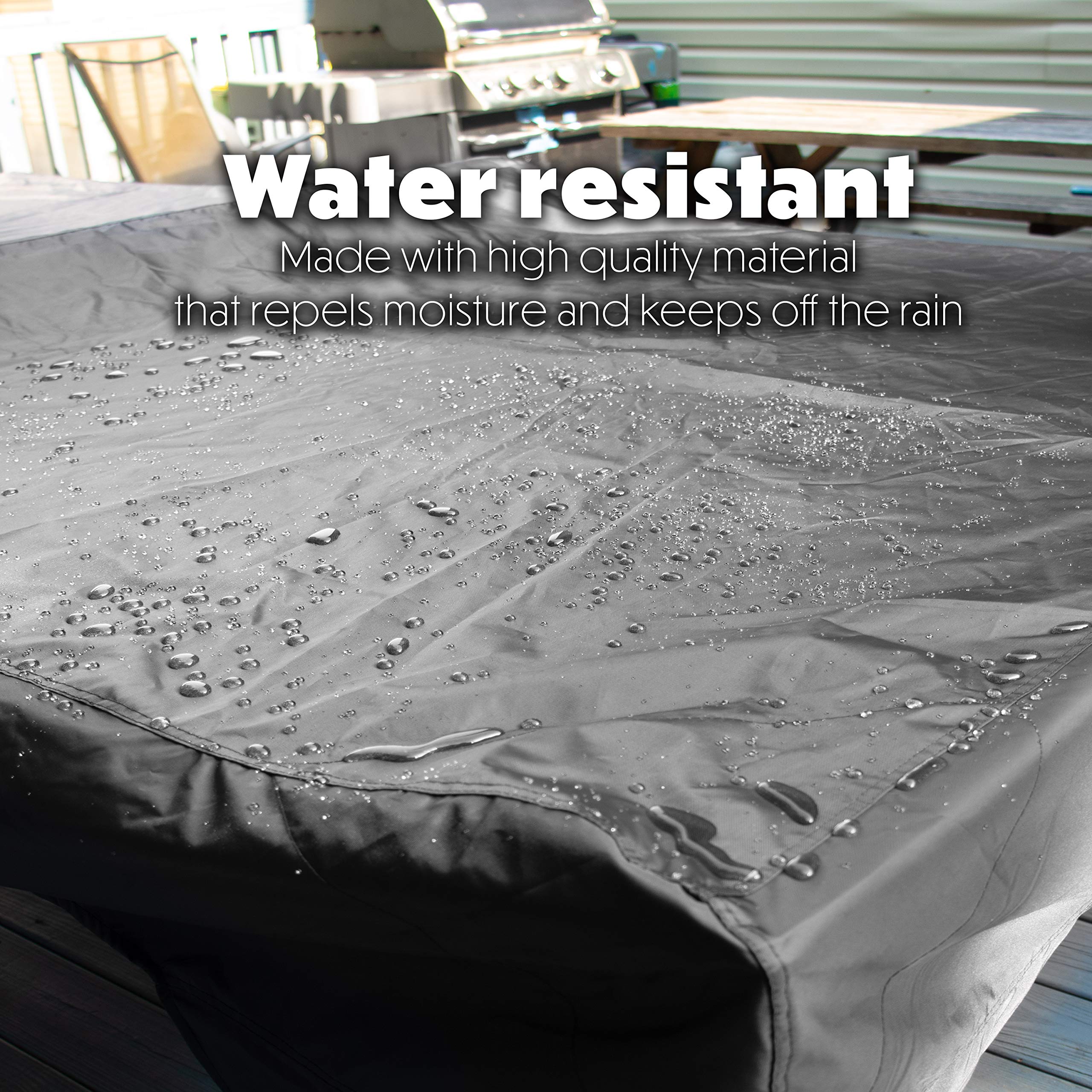 Ping Pong Table Cover Outdoor Waterproof 110W x 60D x 30H Table Top Tennis Table Cover