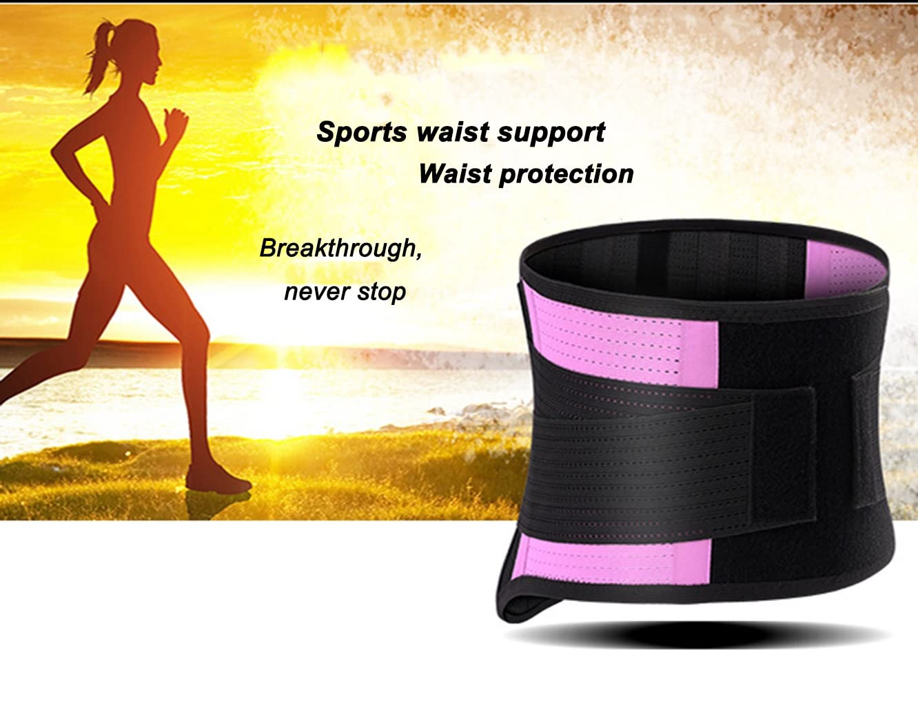 TANGIST Lumbar Support Belt - Lower Back Support Brace With 4 Support Bars For Pain Relief And Injury Prevention Sciatica Spinal Stenosis Scoliosis Or Herniated Disc For Sports Work