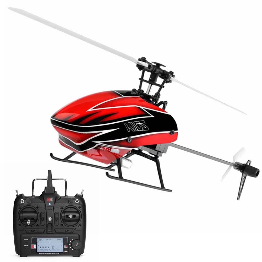 ZRYYWAN 6CH Brushless Motor RC Helicopter RTF 2.4G Electric Remote Control Helicopter 3D&6G System Aileronless Helicopter Drone Airplane Simulation Fighter Altitude Hold Helicopter