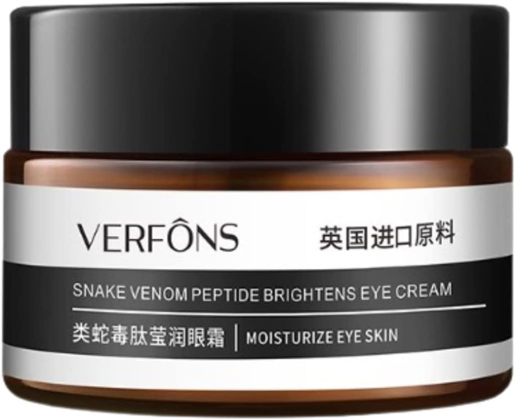 Verfons Snake Venom Firming Eye Cream - Anti-Aging, Reduces Bags & Wrinkles, 1.05 Fl Oz
