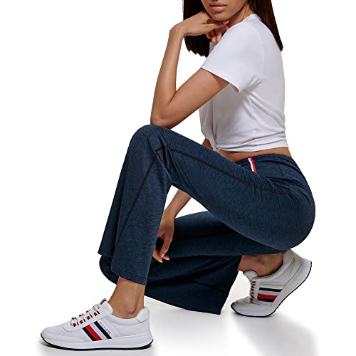 Tommy Hilfiger Sport Womens Sport Legging,Navy Combo,Medium