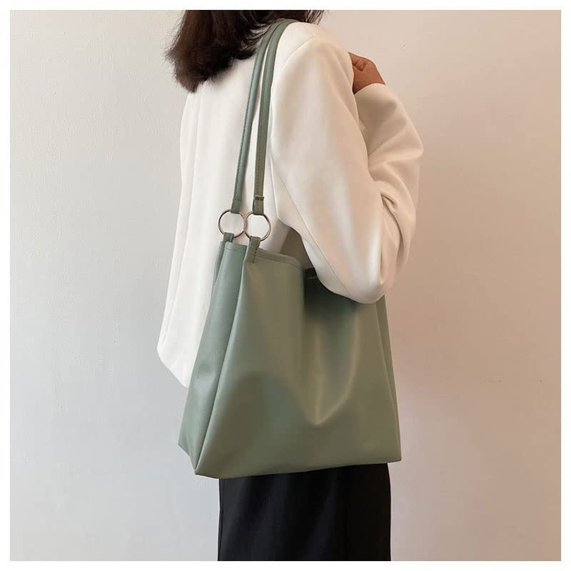Thick Handbag Casual Shoulder Bag Ladies Simple Shopping Travel Tote Bag