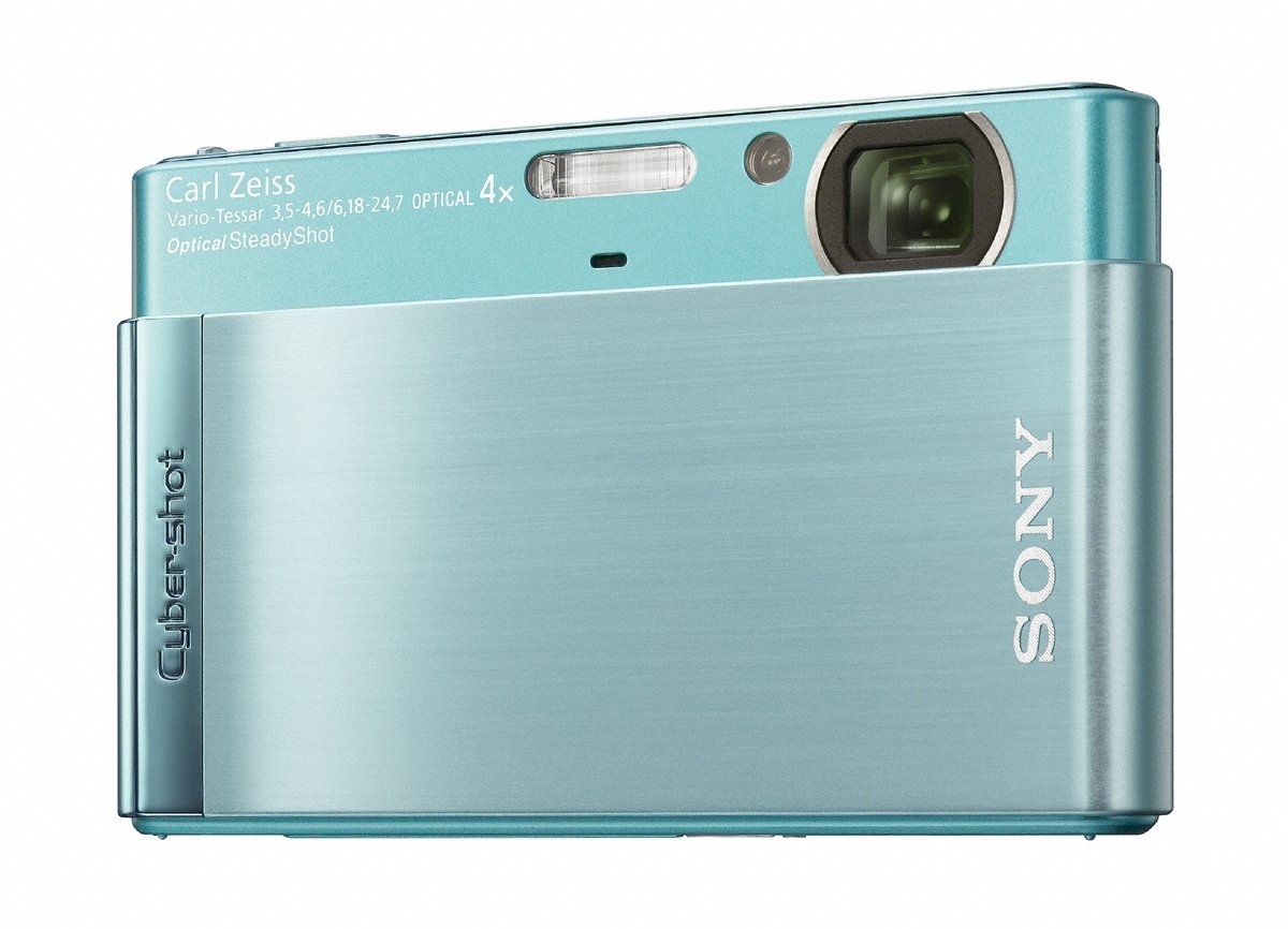 Sony Cyber-shot DSC-T90 12 MP Digital Camera with 4x Optical Zoom and Super Steady Shot Image Stabilization (Blue)