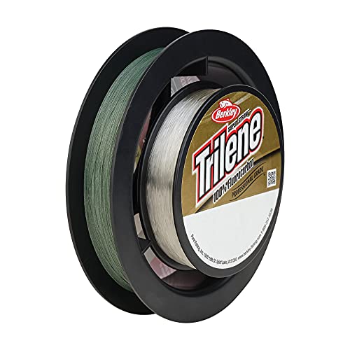 Spiderwire Berkley FireLine® Superline, Moss Green/Clear, 8lb | 3.6kg, 125yd | 114m Fishing Line, Suitable for Freshwater Environments