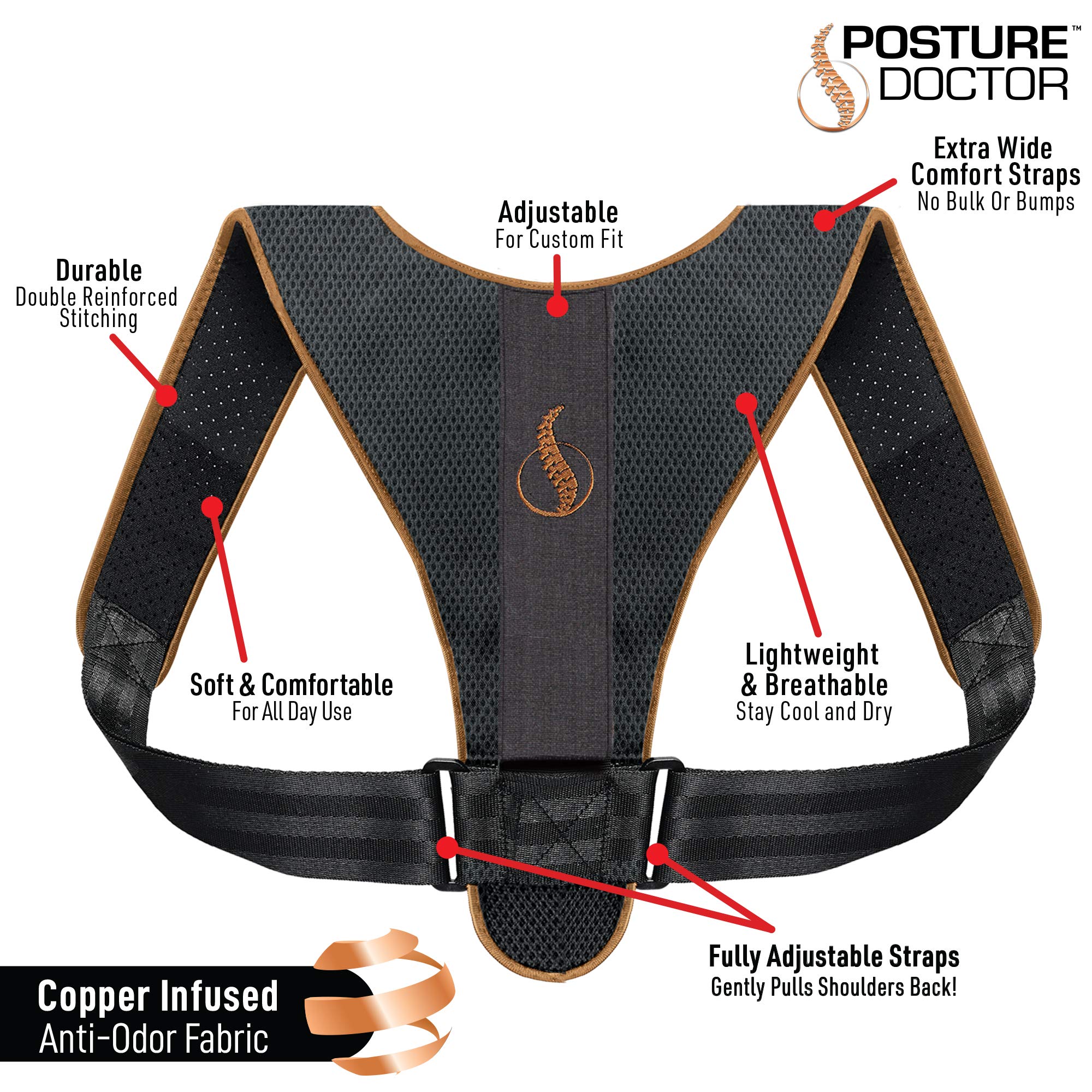 Ontel Posture Doctor Quick & Easy Posture Corrector