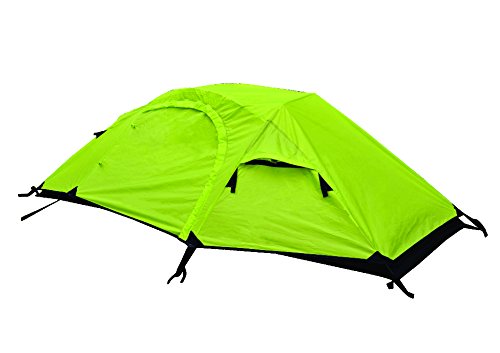 NTK Windy 1 Man Dome Bivy Lightweight Tent, 8 x 5FT Outdoor Dome Backpacking Recon Tent 100% Waterproof 2500mm, Super Compact, Durable Fabric Full Coverage Rainfly