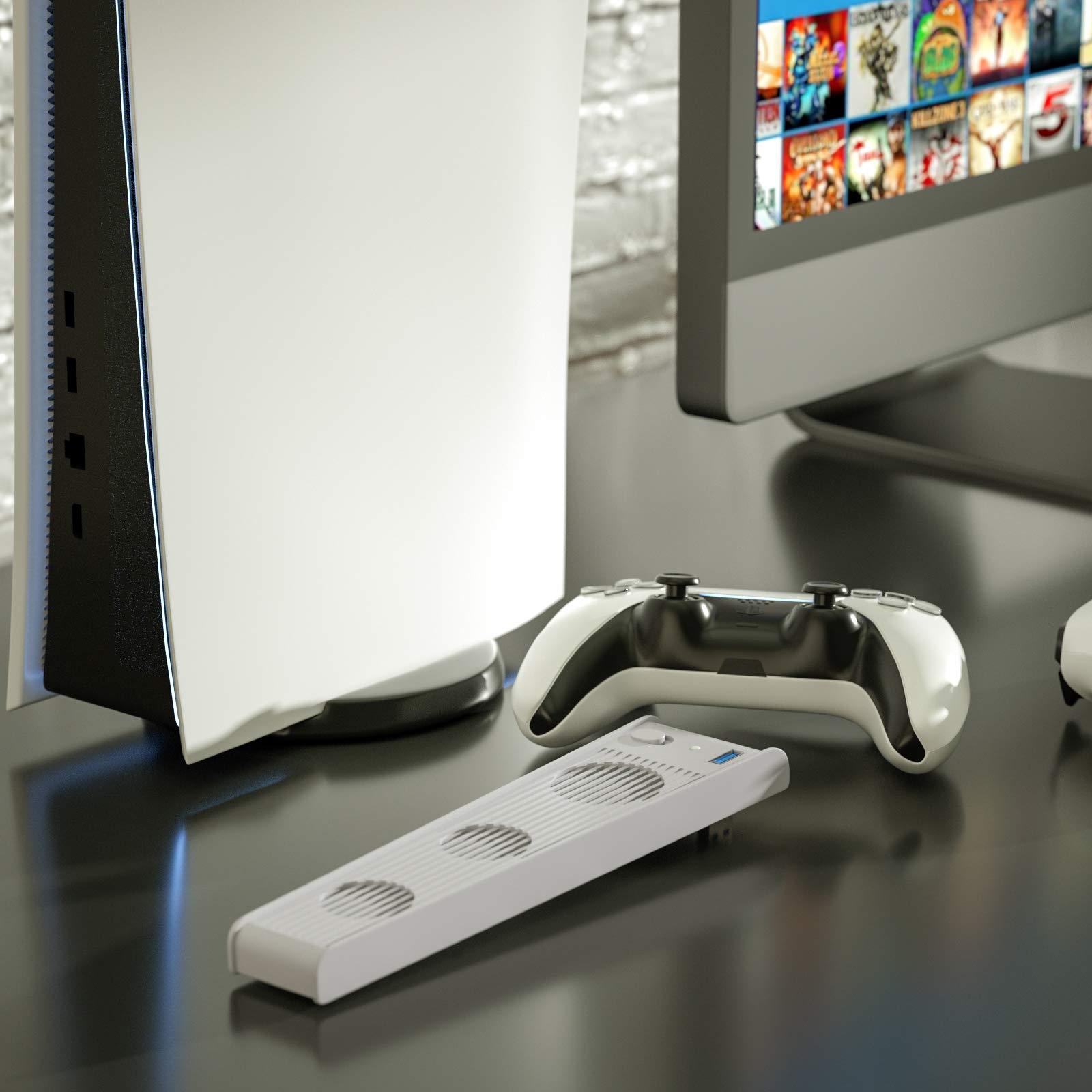 PS5 Cooling Fan (White)