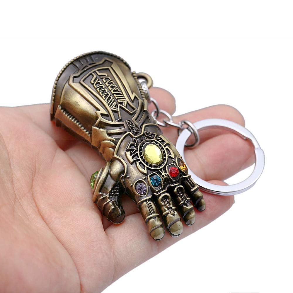 VNFLY Glove Keychain Bottle Opener, Beer Gifts Bottle Opener for Men, Husband, Dad, Grandpa, Boyfriend (Bronze)