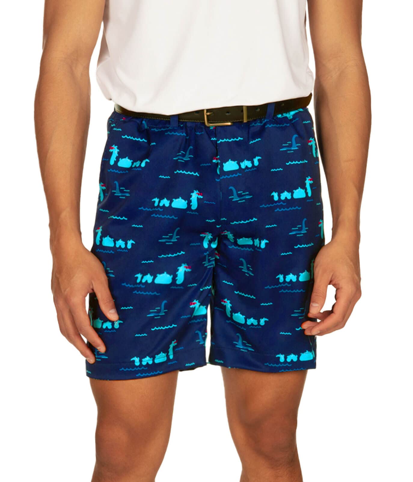 Tipsy Elves Rubber Ducky Golf Shorts Size Large