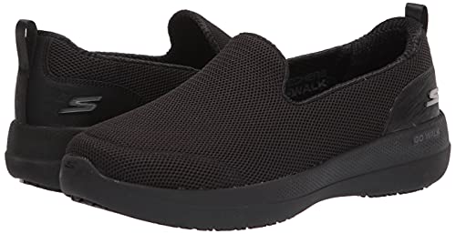 Skechers Women's GO Walk Stability Sneaker, Black, 8.5