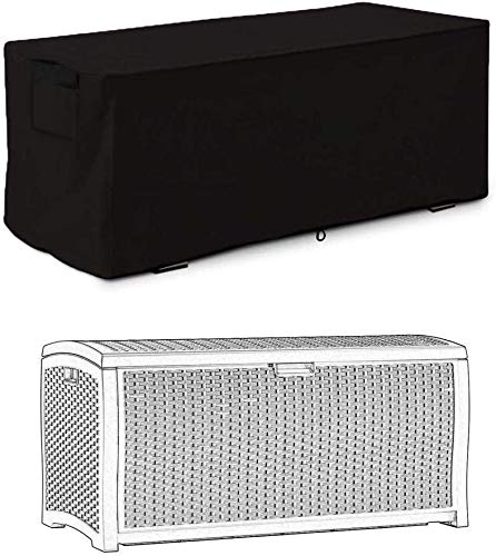 Mr.You Deck Box Cover,62Inch Outdoor Storage Box Cover