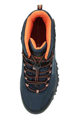 Mountain Warehouse Softshell Kids Hiking Boots Petrol Blue Kids Shoe Size 13 US