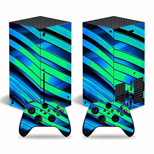 Top factory Skin Decal Protective Vinyl Skin Decal Cover for Series X Console Skins Wrap Sticker with Two Free Wireless Controller Decals 35564 Decal