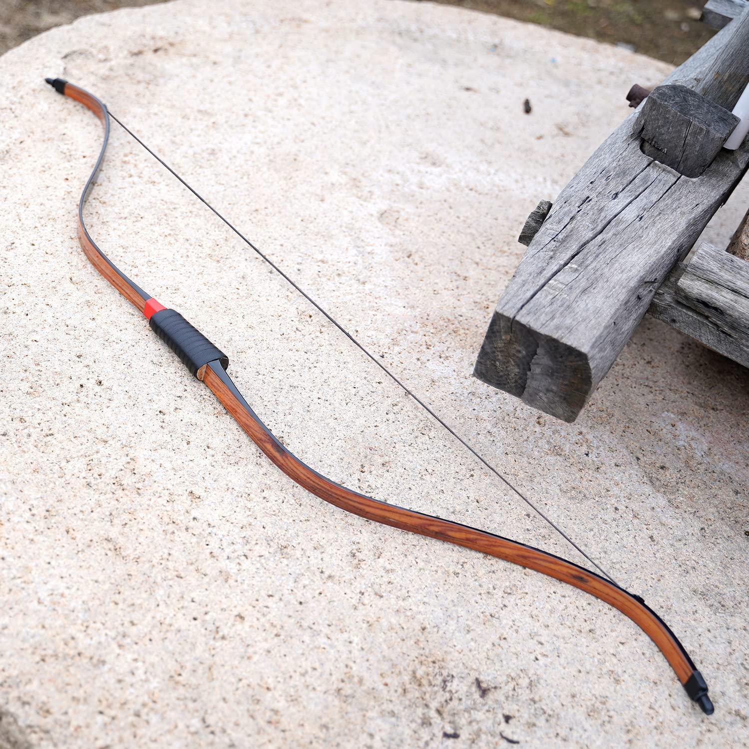 PMZ Archery Recurve Bow, High-Performance Horse Bow Korean Bow for Hunting, Right Left Hand Traditional Bow for Beginner Adults Teenagers, 40lbs