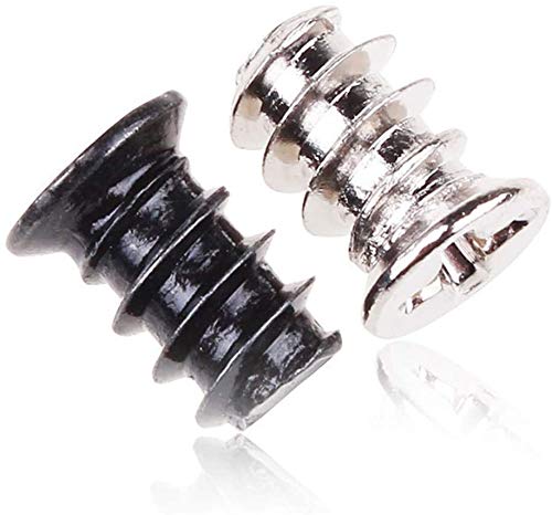 YIWANGO Computer Pc Case Cooling Fan Mount Screw Heat Dissipation Fans Screws Fastening Parts (Color : M5 X 10, Size : Black)