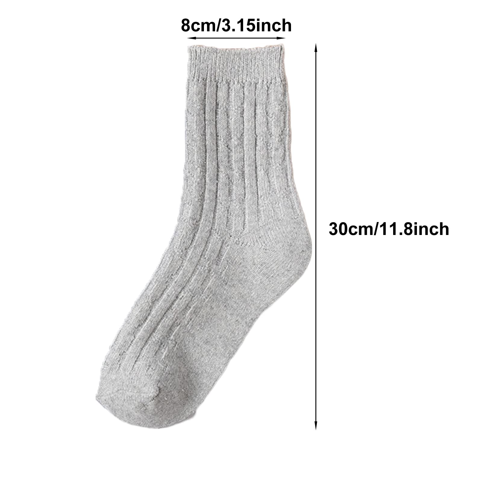 SUNTRADE Mens Warm Socks, Walking Thermal Winter Thick Cosy Hiking Boot Heavy Soft Gift Socks,5 Pairs