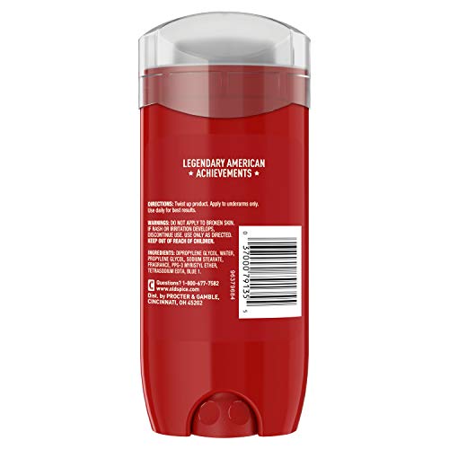 Old Spice Blast Off Deodorant for Men 3.8 oz (Pack of 3)