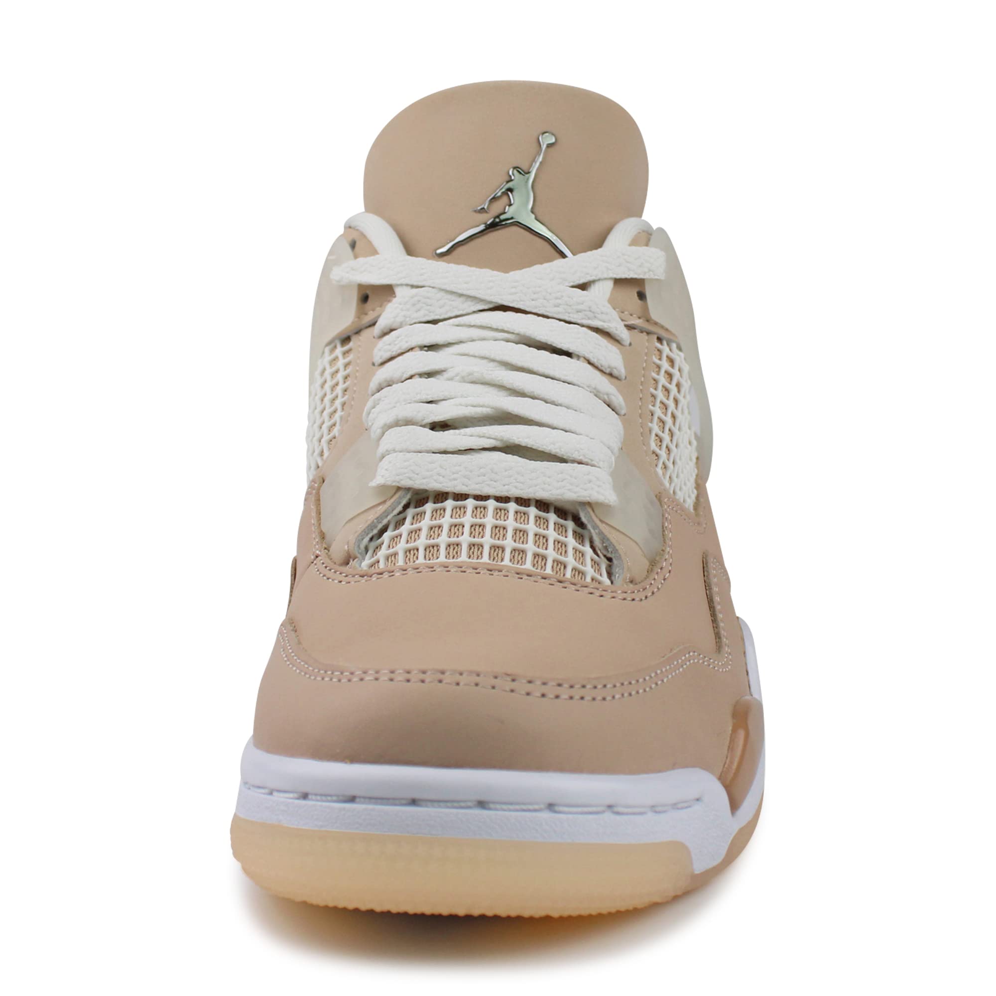 Nike Jordan Womens Air Jordan 4 WMNS DJ0675 200 Shimmer - Size 10.5W, Orange