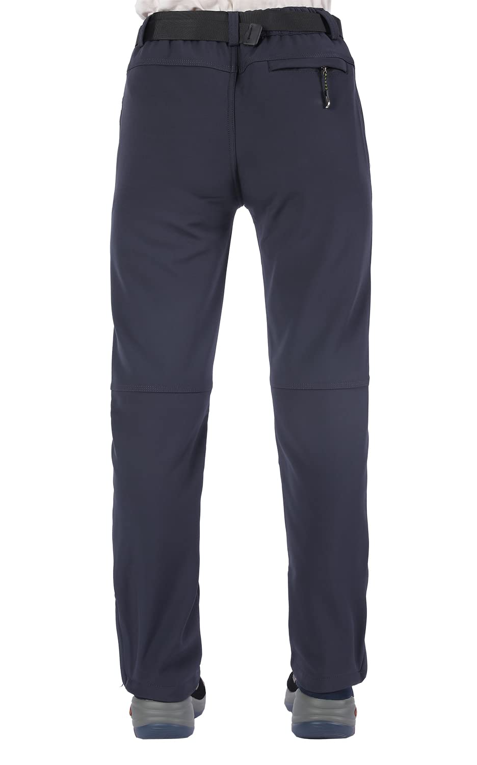 Singbring Women's Winter Outdoor Fleece Warm Waterproof Windproof Ski Snow Hiking Cargo Pants Medium Navy(W01F31/Navy/M)