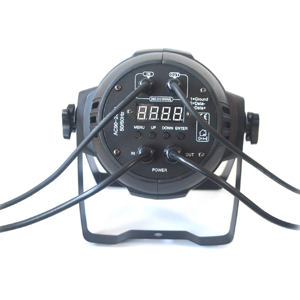 Stage lights, 100W/200W COB par light DMX512 Warm&Cold White for Event Production,Stage Flood Light,Theaters Light, Studio, Concert,Professional Performance Lights (200W)