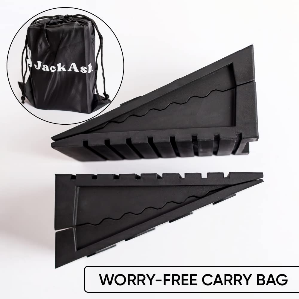 Squat Wedge Block | Slant Board for Squats, Heel Elevated, 2 Pairs (4 pieces) Non-Slip, Weight Lifting Calf Stretcher, Improve Mobility Balance and Strength Performance