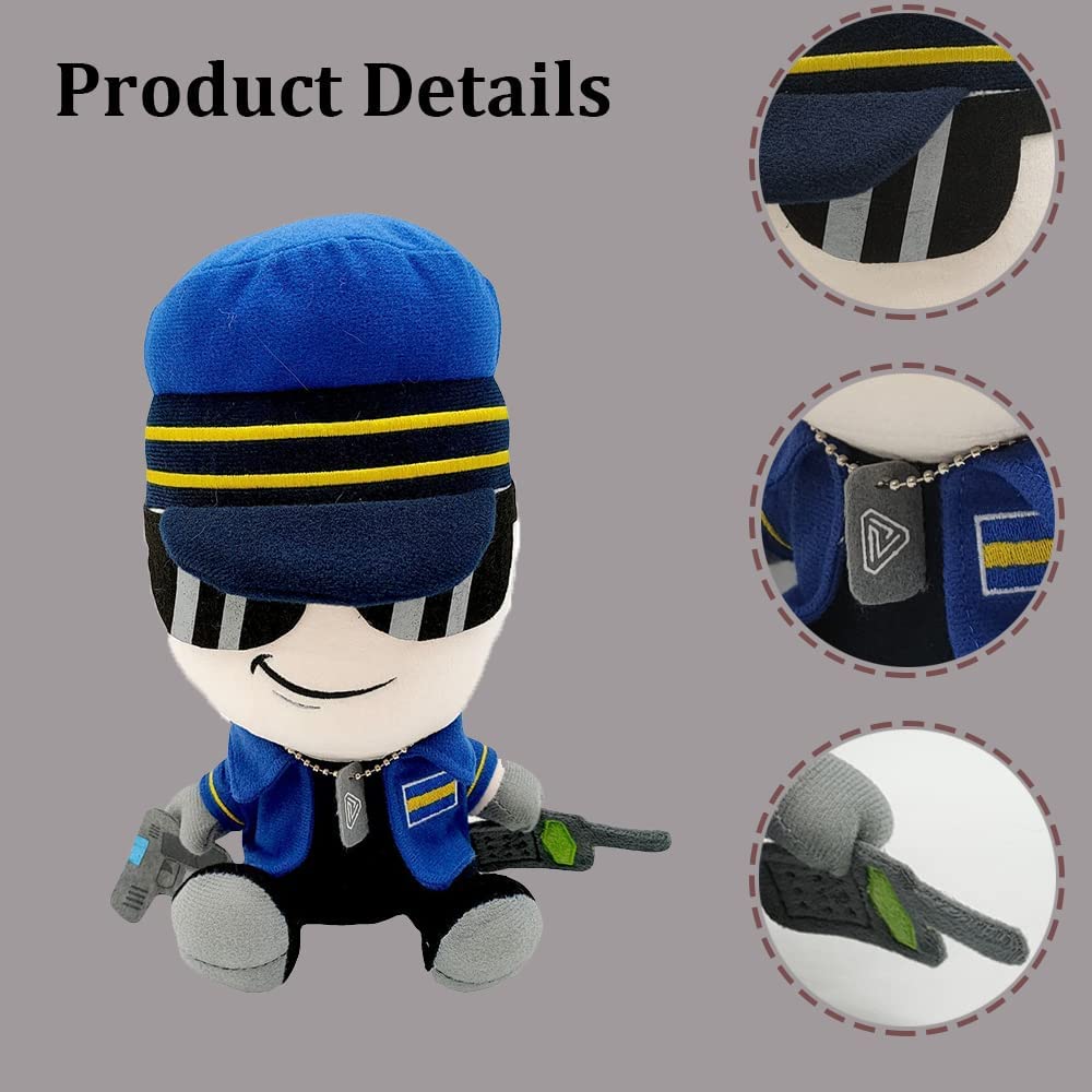 Xushop Commander Plush Sunglasses Commander Plush Toy Suitable for Fans to Collect. (1Pcs)