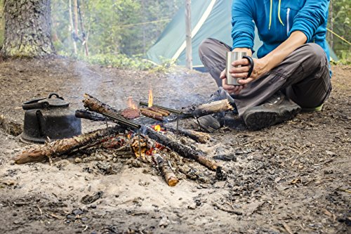 Pocket-Griller, Portable Compact Collapsible Pocket Camping Grill, 10x9x8 Inches
