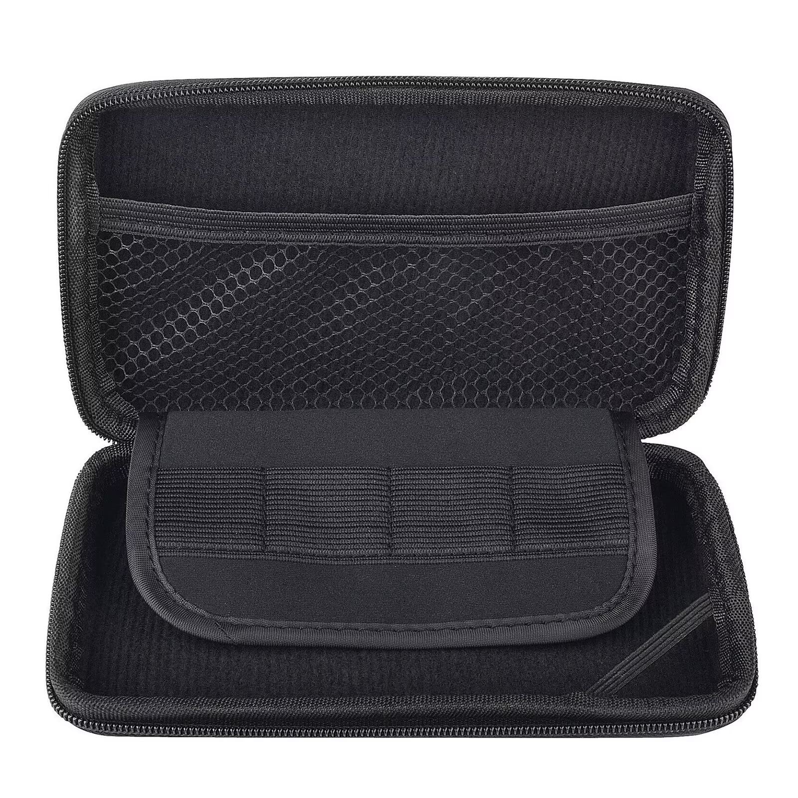 Xspeedonline Carrying Cases for Nintendo New 3DS XL /3DS LL /3DS XL, Carry Hard Case Bag Pouch Features all Around Zipper which Holds Device Securely， Black [video game]