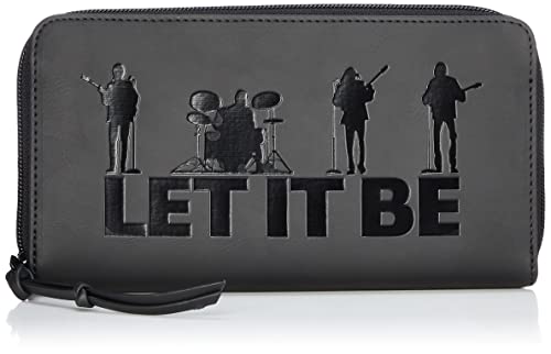 The Beatles Wallet No.79011 The Beatles < LET IT BE Women's Round Zipper Wallet