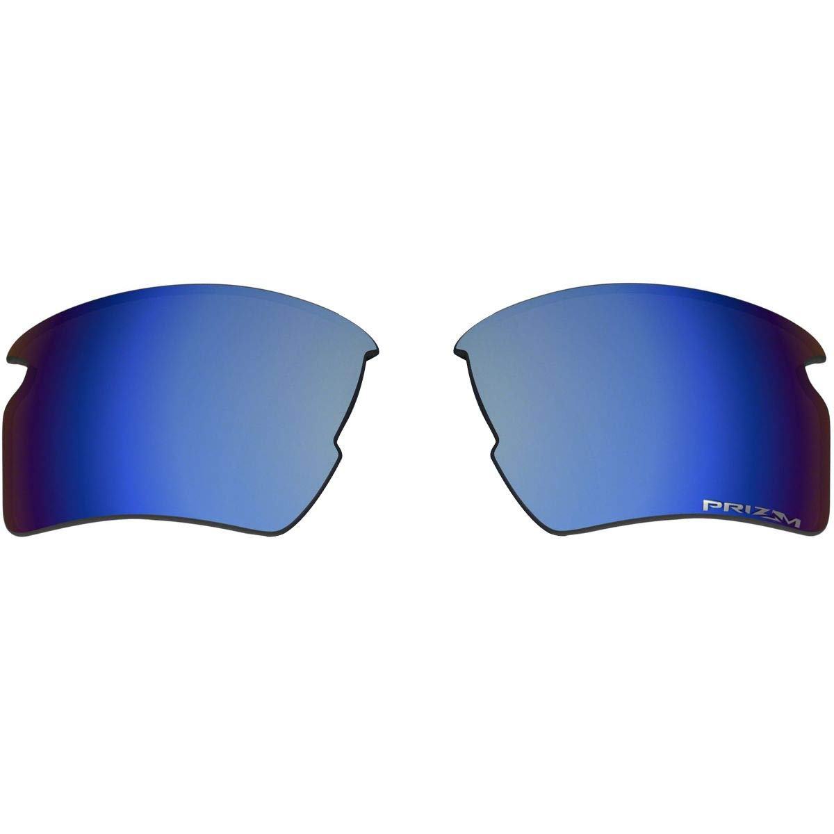 Oakley Flak 2.0 XL Rectangular Replacement Sunglass Lenses, Prizm Deep Water Polarized, 59 mm