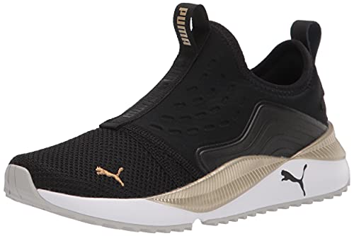 PUMA Pacer Future Slip-On Women's Sneaker 7.5 B(M) US Black-Gold